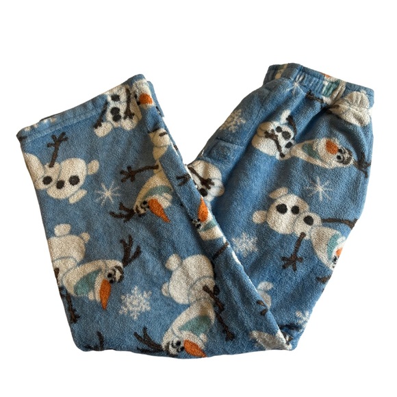 Disney | Intimates & Sleepwear | 525 Olaf Pajama Pants Size Small ...